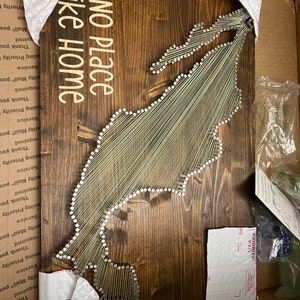 Mexico String Art, Mexico Decor, Mexico Nail Art, Rustic Decor, Mexican ...