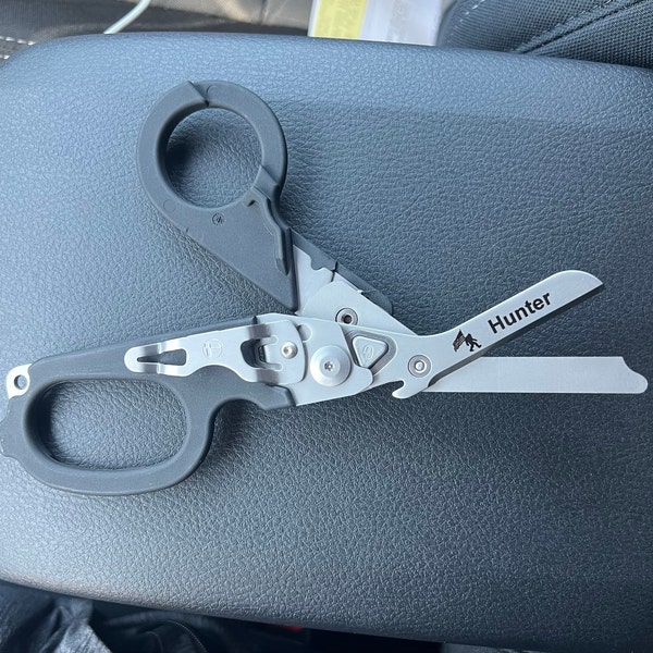 Laser Engraved Paramedic Gift Medical Shears, Leatherman Raptor Tool ...