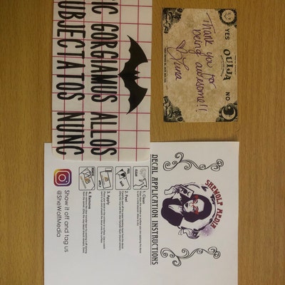 Addams Family Credo Vinyl Sticker Decal - Etsy