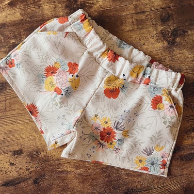 Girls Shorts Sewing Pattern PDF Easy to Make Shorts Pattern and ...