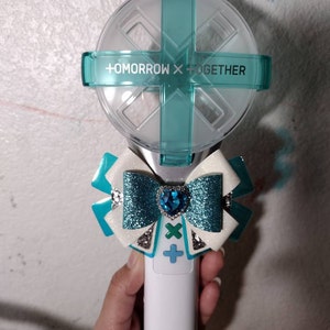 BTS SUGA AGUST D Ribbon Bow Keychain Pendant Light Stick Lanyard ...