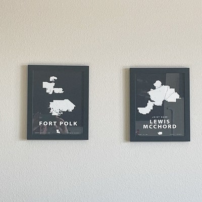 Fort Novosel Map Print U.S. Army - Etsy