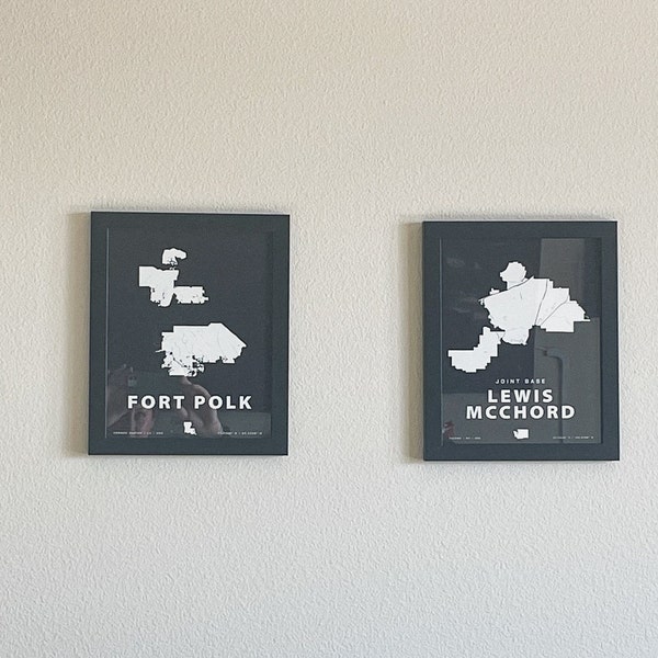 Fort Novosel Map Print | U.S. Army - Etsy