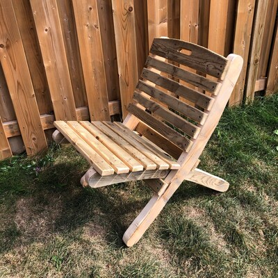 Collapsible Chair Plans Outdoor Furniture DIY Folding Chair Patio ...