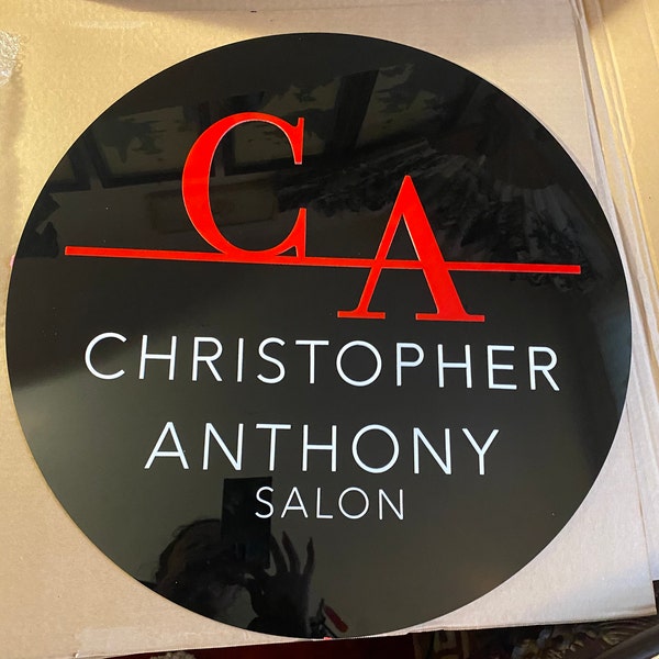 Acrylic Business Logo Standoff Sign, up to 30"x20" - Custom 3d Modern ...