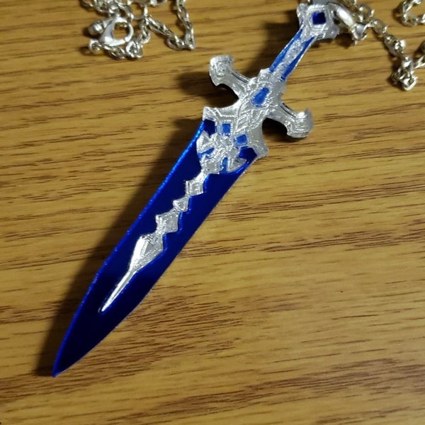 Aymeric's Naegling FFXIV Handmade Acrylic Necklace or Keychain - Etsy