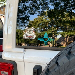 Zia heart vinyl decal | Etsy