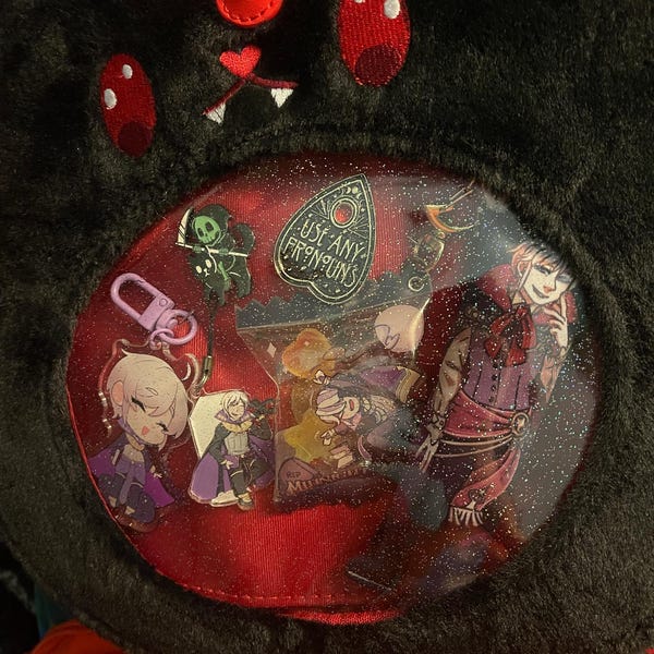 Froggy Charms Kawaii Cereal Backpack, Kawaii Bag, Cute Backpack, Women ...