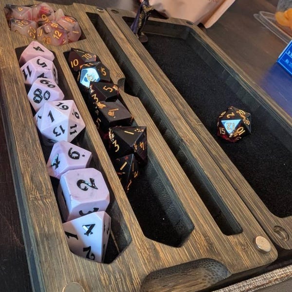 Dungeons Box™ D&D Dice Box • USA Made • Hero Dice Vault Handmade RPG ...