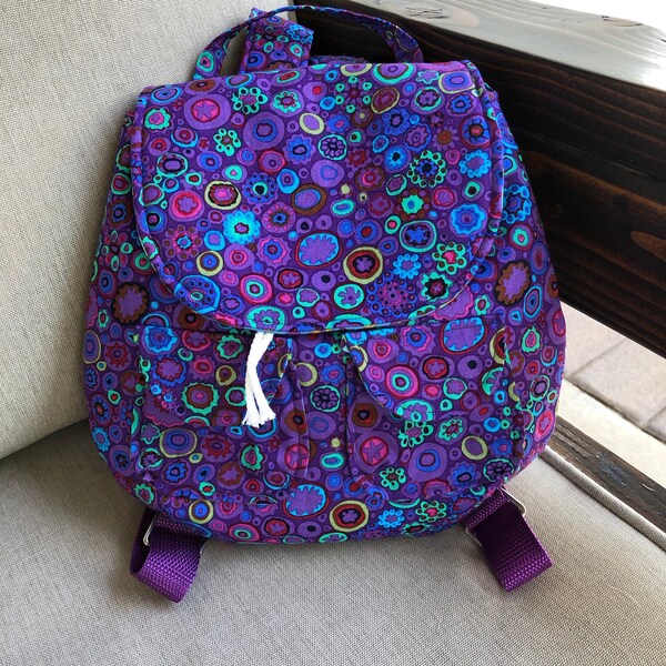 Blake Toddler Backpack PDF Sewing Pattern, School Bag Pattern, Kids Bag ...