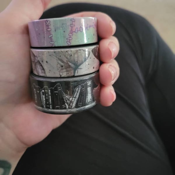 Moon Moth Washi Tape - Etsy