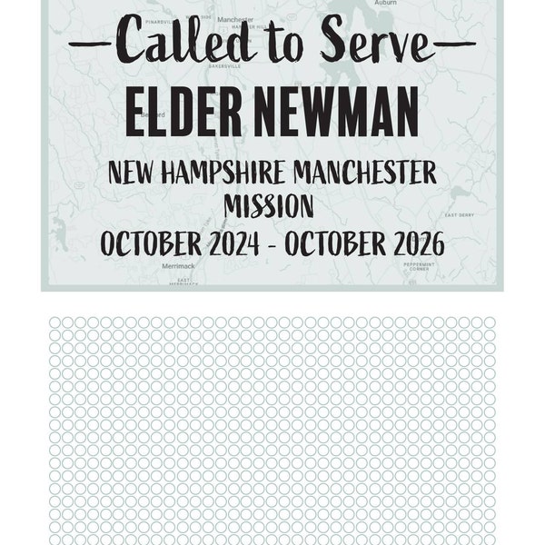 LDS Missionary Checklist | LDS Digital Download | Latter-day Saint ...