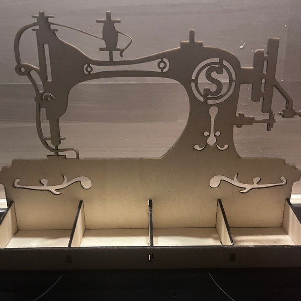 Sewing Machine Organizer Cut Files. Digitall Download. Svg-cdr-pdf-dxf ...