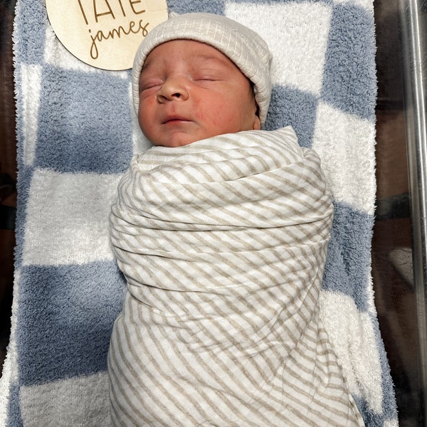 Baby Name Sign, Birth Stats Sign, Baby Name Announcement, Hospital Name ...