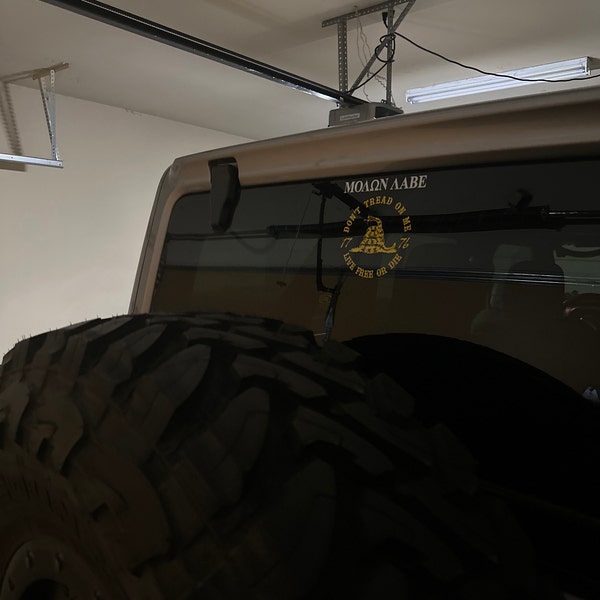 Don't Tread on Me Live Free or Die 1776 Gadsden Snake Flag Car Truck ...