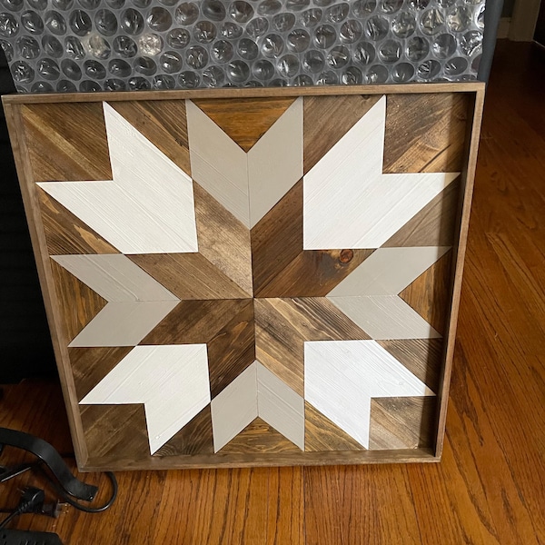 Reclaimed Wood Barn Quilt, Barn Quilt, Barn Quilts, Home Decor Barn ...