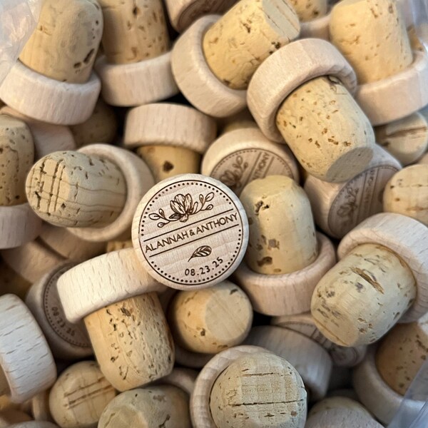 Custom Wine Corks Custom Wood Wine Cork Wine Corks Wine Stoppers Custom ...