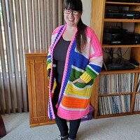 Long Crocheted Cardigan Autumn Duster Cardigan Crochet - Etsy Australia