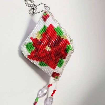 Kaleidoscope, 3D Peyote Star, Warped Square, Peyote Stitch, Peyote Star ...