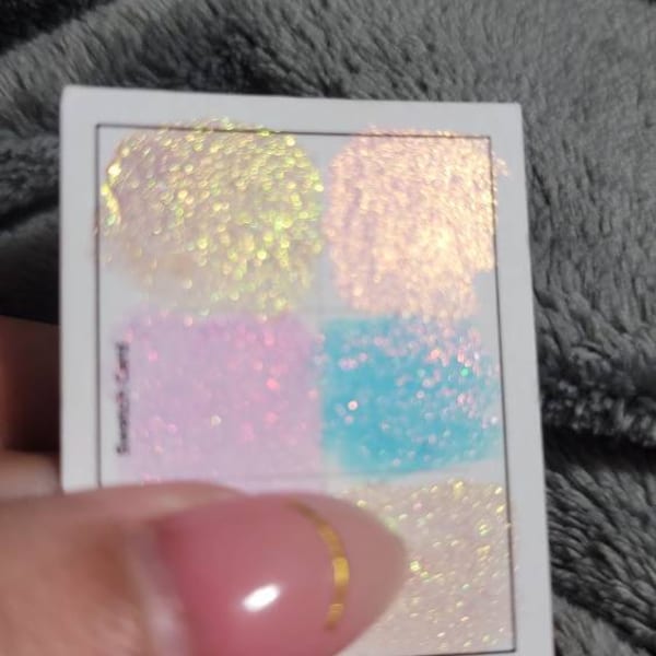 MICA DOTCARDS Handmade Watercolors Mica Metallic Dot Cards Sample Sets ...