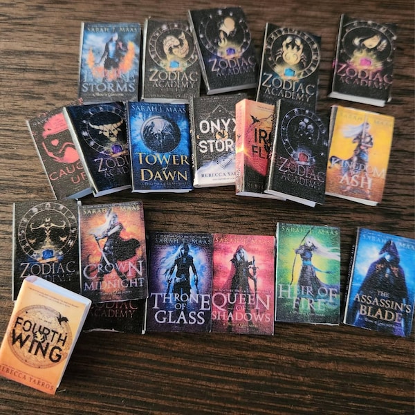 RESIZE | Mini Book Covers - Etsy