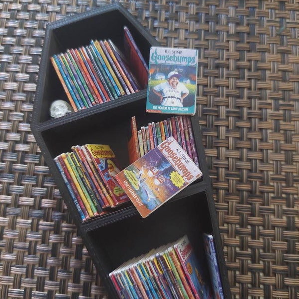 Miniature Goosebumps Collection Complete Original 62 Books With Coffin ...
