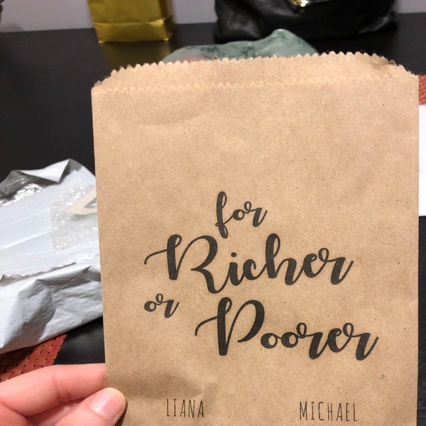 Scratch Ticket Wedding Favor Bags - Lotto Ticket Bags - Lottery Ticket ...