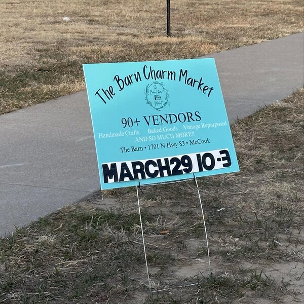 48 Custom Yard Signs - FAST! - Etsy