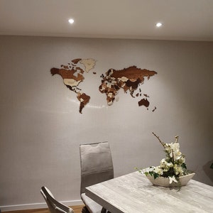 Black World Map Pinboard Push Pins Travel Map Traveller Gift | Etsy