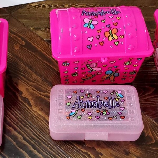 Class Reward Box, Heart Treasure Chest, School Reward Box, Class Prize ...