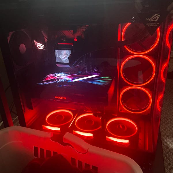 Custom Light RGB GPU Backplate Graphics Card Decoration Board ...