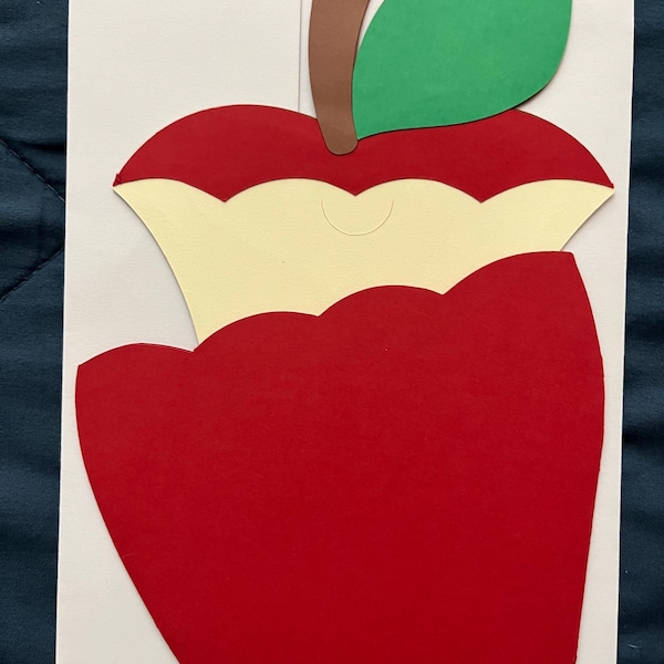 Teacher Gift Card Holder, Apple Gift Card Holder, Teacher Appreciation ...