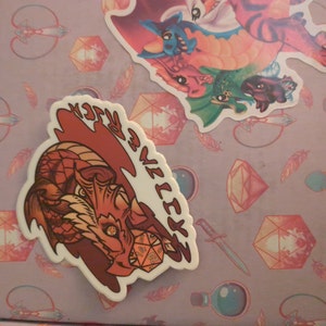 Blue Dragon Chromatic Dragon Pins Dungeons & Dragons 5e Inspired Hard ...