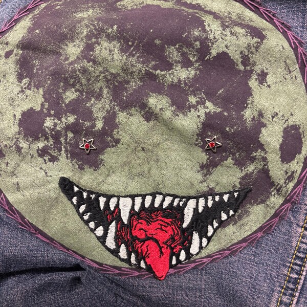 Fallen Angel Patch Celestial Rebellion Patch Gothic Winged Patch Dark ...