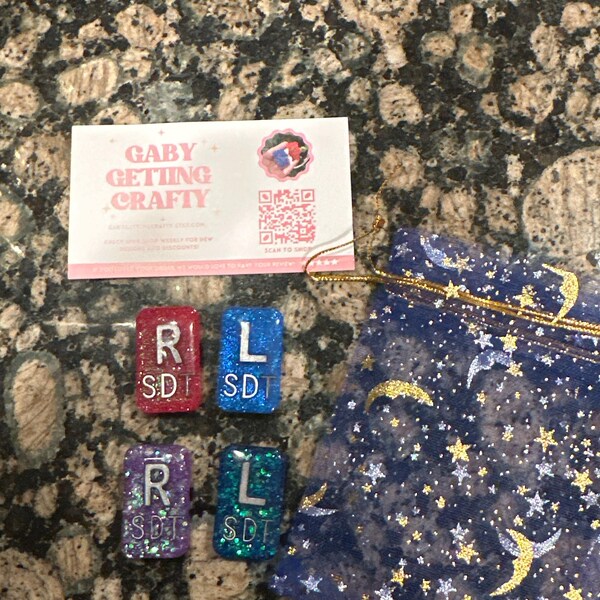 X-ray Markers Set of 2 Cute X Ray Markers Glitter Xray Markers Rad Tech ...