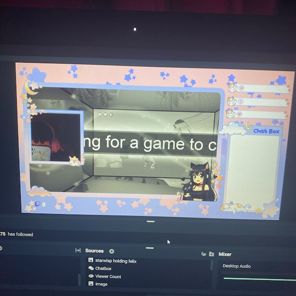 4 Animated Cozy Stream Screens for Twitch Twitch Overlay Stream Overlay ...