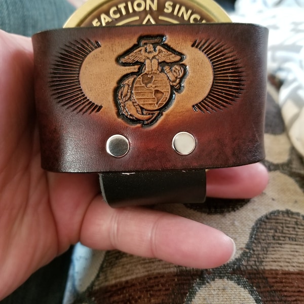 Leather Snuff Can Holder, Chewing Tobacco Case, Handcrafted, Many ...