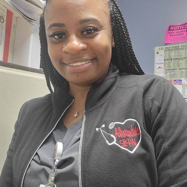 Custom Embroidered White Medical Lab Coat/women's Fit/wonder Wink Brand ...