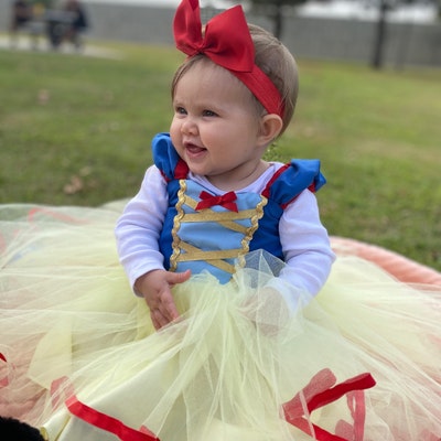 Made to Match Snow White Red Bow Girls Stretch Headband Christmas ...