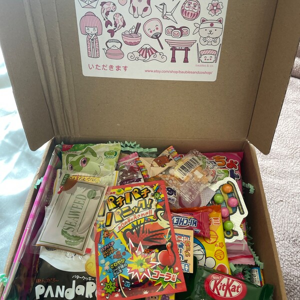 Taste of Japan Mystery Snack Box Dagashi | Japanese Sweets & Snacks ...