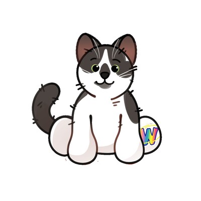 Webkinz Stickers 10 Year Magic W Pup - Etsy