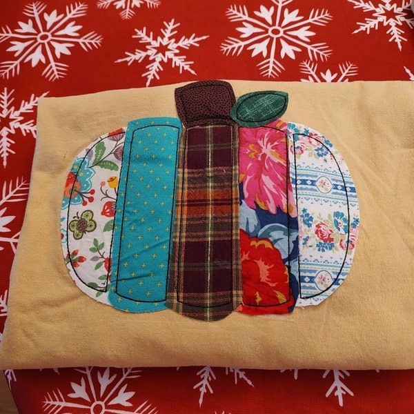 Patchwork Pumpkin Trio Tees- Fall Unisex Tee - Etsy