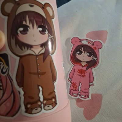 Jirai Kei / Yami Kawaii Harajuku Fashion Anime Vinyl Stickers Sheet - Etsy