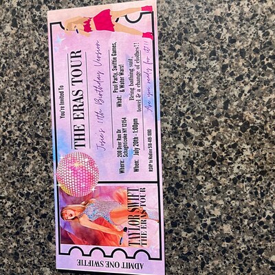 Taylor Swift Party Games Taylor Swift Bingo Swiftie Party Games Party ...