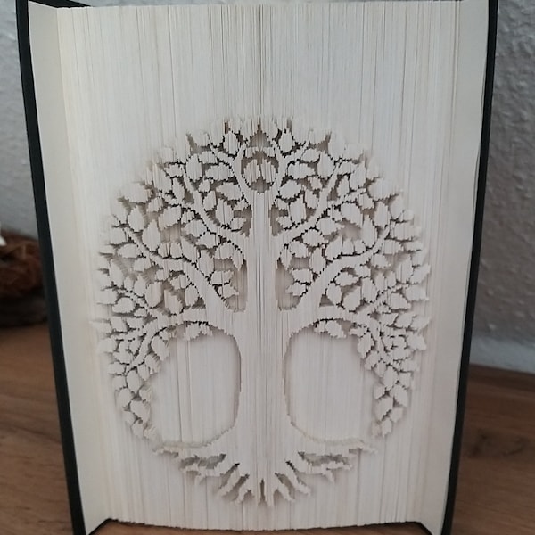 Tree of Life Book Folding Pattern - Etsy