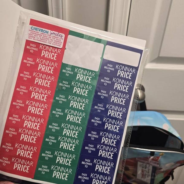 Happy Birthday Gift Labels Personalized - 12 Round Rainbow Gift Labels ...