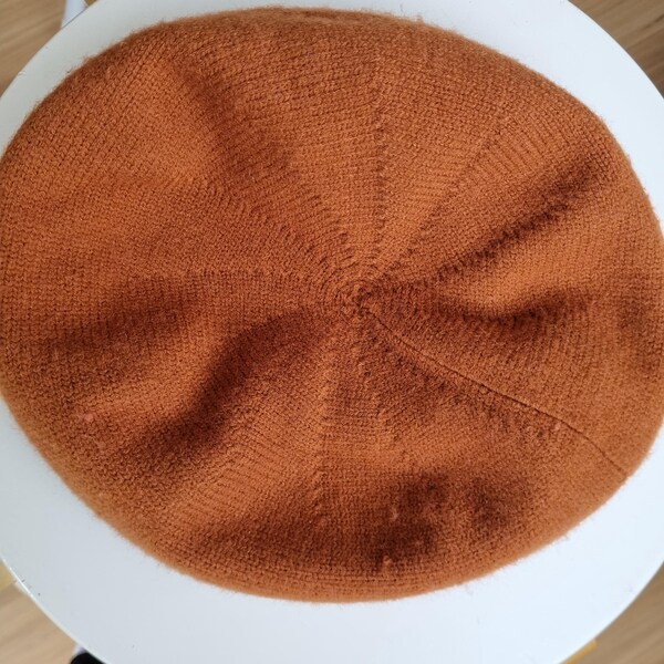 Christmas Funny Green Beret, Green Frog Decor Beret Hat,handmade Wool ...