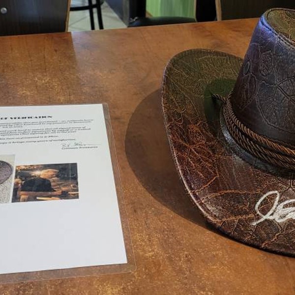 Clint Eastwood Spaghetti Western Signed Cowboy Hat - Etsy