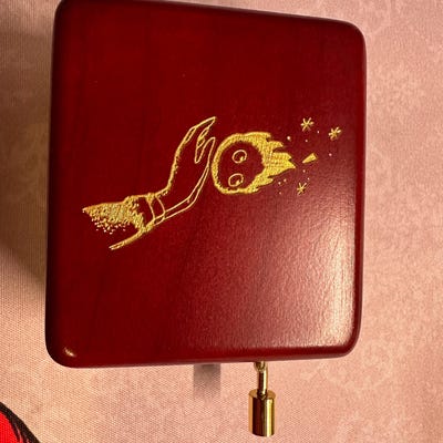 Black Vintage Cover Rectangle Music Box 70 SONGS TUNE - Etsy