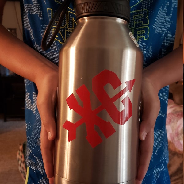 2 Pack - Cross Country XC Symbol - 4 Inch Vinyl Decal Window Sticker - Etsy